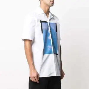 Off-White Ss21 Printing Logo Short Sleeve Shirt