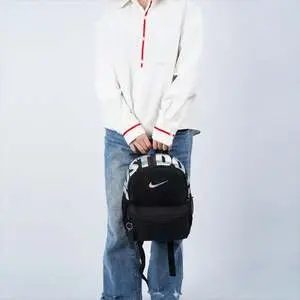 Nike Brasilia Just Do It Mini Backpack - Black