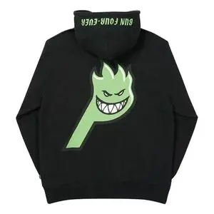 PALACE Spitfire Live To Bun Hooded Sweatshirt - Black