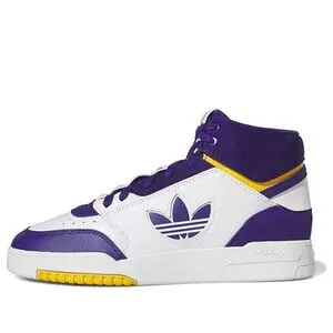 Adidas Originals Drop Step High Top Sneakers - Purple/cloud White