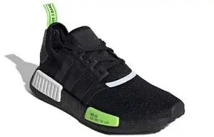 Adidas Nmd_r1 "black Signal Green" Sneakers - Black/volt