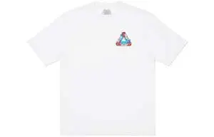 PALACE Tri-zooted Shakka Round Neck Short Sleeve Tee - White