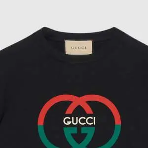 Gucci Cotton Jersey Printed T-shirt