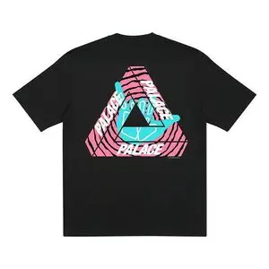 PALACE Tri-zooted Shakka Round Neck Short Sleeve T-shirt - Black