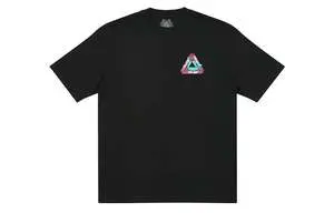 PALACE Tri-zooted Shakka Round Neck Short Sleeve T-shirt - Black