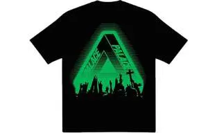 PALACE Tri-cult Limited Triangle Print Short Sleeve T-shirt - Black