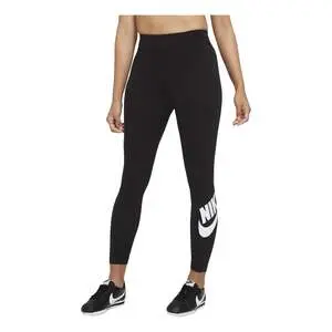 Nike (wmns) Nike Sportswear Essential Casual Sports High Waist Gym Yoga Leggings Black Default Color