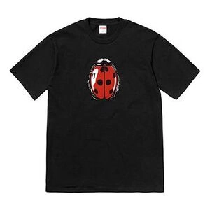 Supreme Ss18 Ladybug Tee Printing Short Sleeve - Black