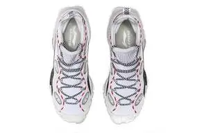 LI-NING Countflow Monster Eye Mid-top Sneakers - White/red