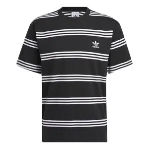 Adidas Originals Engineered 3-stripes Tee 'black White - Black/multi-color