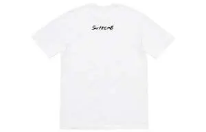 Supreme Ss19 Reaper Tee Printing Short Sleeve Gray White - Graywhite