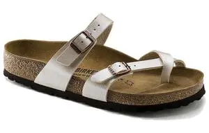 BIRKENSTOCK Mayari Birko-flor Sandals - White