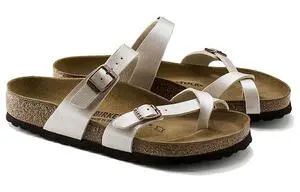 BIRKENSTOCK Mayari Birko-flor Sandals - White