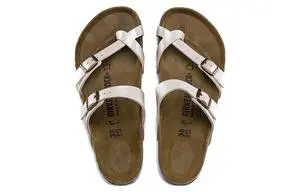 BIRKENSTOCK Mayari Birko-flor Sandals - White