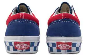 VANS Style 36 Bmx Checkerboard Low Top Sneakers - Red/blue/white
