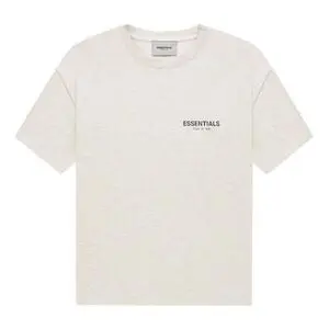 Fear Of God Fw21 Tee Light Heather - Oatmeal