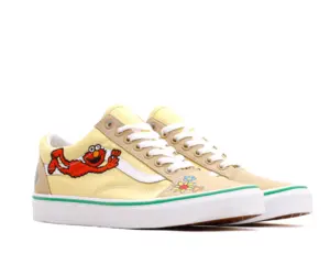 VANS Old Skool Sesame Street Sneakers - Yellow/beige