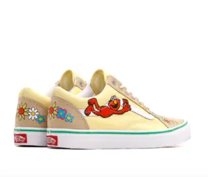VANS Old Skool Sesame Street Sneakers - Yellow/beige