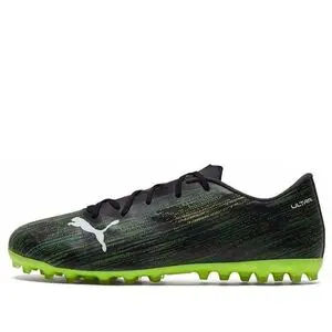 PUMA Ultra 2.2 Mg Soccer Cleats - Black/white/green