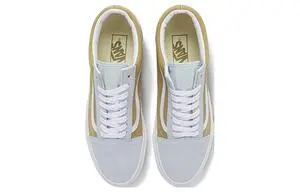 VANS Old Skool Platform Sneakers - White/brown