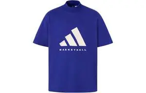 Adidas Basketball Tee Asia Sizing - Blue