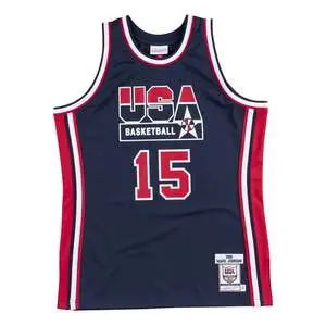 Mitchell & Ness Team Usa 1992 Magic Johnson Basketball Jersey - Navy