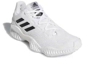 Adidas Pro Bounce 2018 Low Athletic Sneakers - White/black