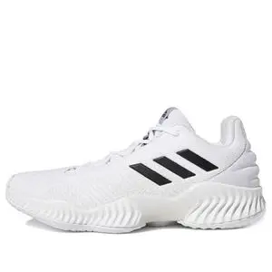 Adidas Pro Bounce 2018 Low Athletic Sneakers - White/black