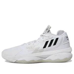 Adidas Dame Athletic Sneakers - White/black