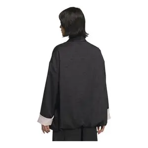 Adidas Shirt Jacket With Knot Details - Black