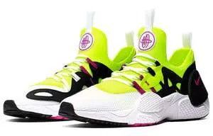 Nike Huarache E.d.g.e. Txt 'volt' Athletic Sneakers - White/volt-black-hyper Violet