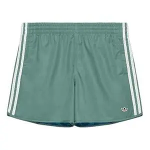Adidas X Clot Sprinter Shorts - Teal/green