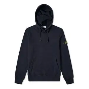 Stone Island Garment Dyed Popover Hooded Jacket
