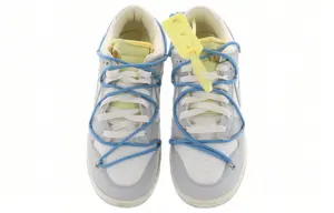Nike X Off-white Dunk Low "the 50" Collection Lot 05 - Gray/white