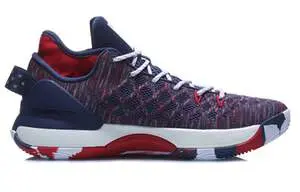 LI-NING Yushuai 13 Low Basketball Sneakers - Blue