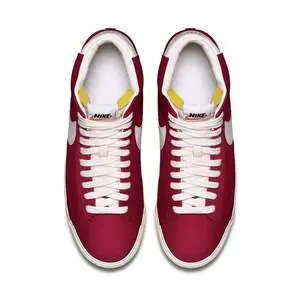 Nike Blazer High Top Suede Sneakers - Red