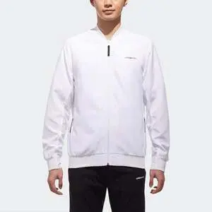 Adidas Neo Solid Color Casual Zipper Aviator Jacket