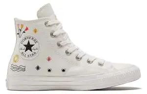 CONVERSE Chuck Taylor All Star High Top "it's Okay To Wander - Ivory