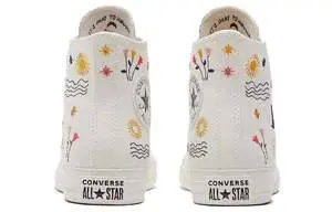 CONVERSE Chuck Taylor All Star High Top "it's Okay To Wander - Ivory