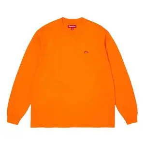 Supreme Ss26 Small Box L/s T-shirt - Orange