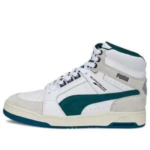 PUMA Slipstream Mid Heritage Sneakers - White/green
