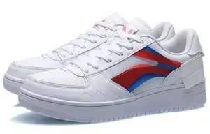 LI-NING Sport Leisure Low Top Sneakers - Whiteredblue