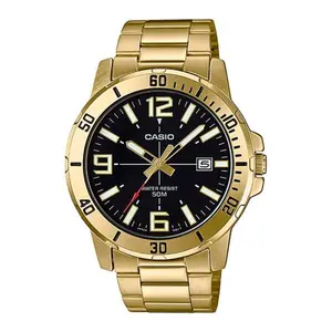 Casio Stainless Steel Strap Analog Watch - Gold