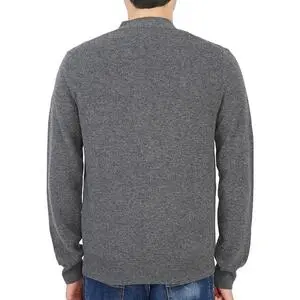 Play Comme Des Garcon Cardigan With Emblem Detail - Grey