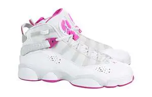 JORDAN 6 Rings "platinum Fuchsia - Grey