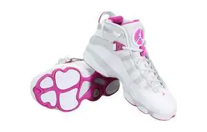 JORDAN 6 Rings "platinum Fuchsia - Grey