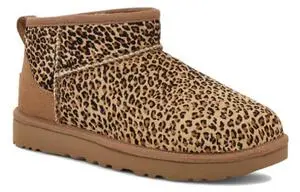 UGG Ultra Mini Speckles Ankle Boots - Brown