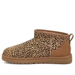 UGG Ultra Mini Speckles Ankle Boots - Brown