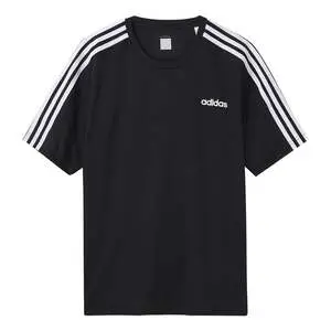 Adidas D2m Tee Athleisure Casual Sports Short Sleeve T-shirt - Black