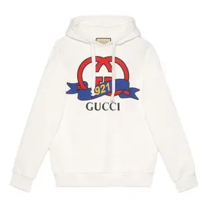 Gucci Interlocking G 1921 Print Sweatshirt - White/blue/red